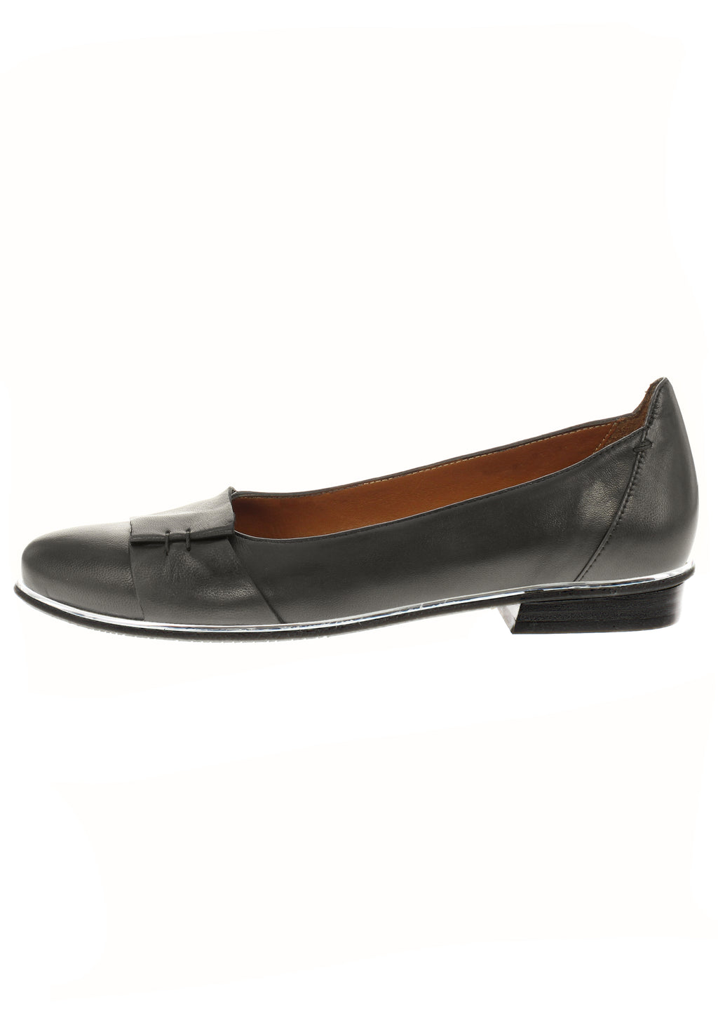 BERIA - Ballerina mit Silberrahmen – Everybody Shoes Store