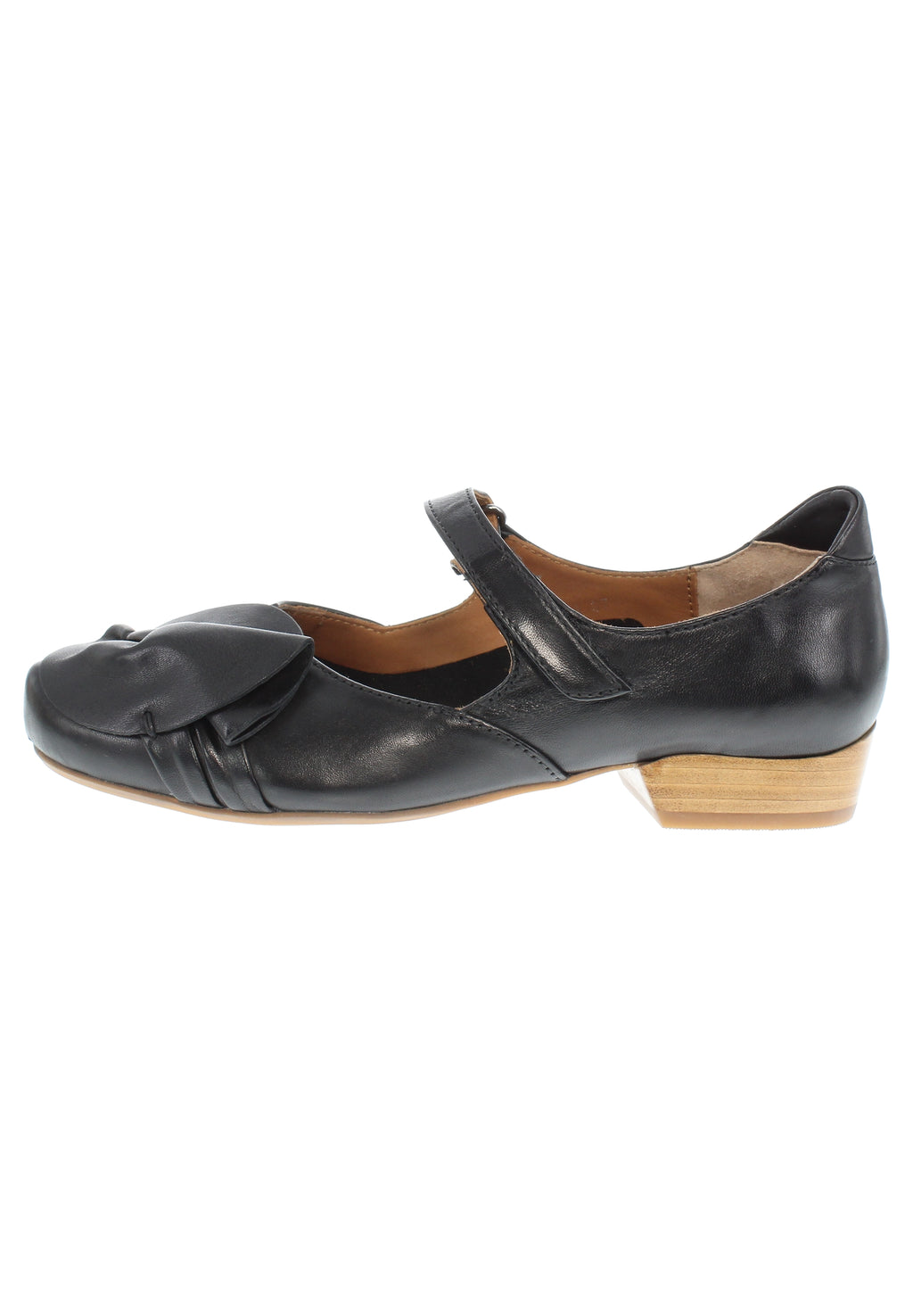GEENA - Ballerina mit Lederapplikation – Everybody Shoes Store